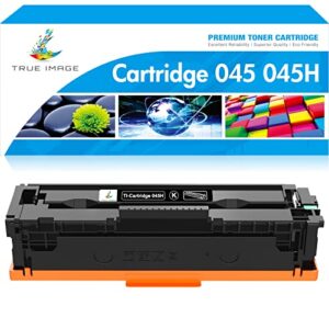 true image compatible toner cartridge replacement for canon 045 045h crg-045h mf634 color imageclass mf634cdw mf632cdw lbp612cdw mf632 printer ink (black, 1-pack)