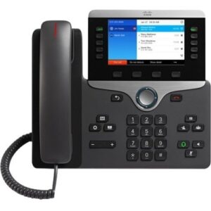 cisco systems, inc – cisco 8841 ip phone – cable – wall mountable – voip – caller id – speakerphoneunified communications manager, unified communications manager express, user connect license – 2 x network (rj-45) – poe ports “product category: phones/ip