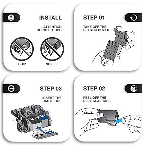 InkWorld Remanufactured Ink Cartridge Replacement for Canon PG245XL CL246XL 245 246 243 244 (1 Black,1 Color) for Pixma MG3022 MG2522 TR4520 TR4522 MG2922 MG2920 TS202 MX492 MX490 iP2820 TS302 Printer