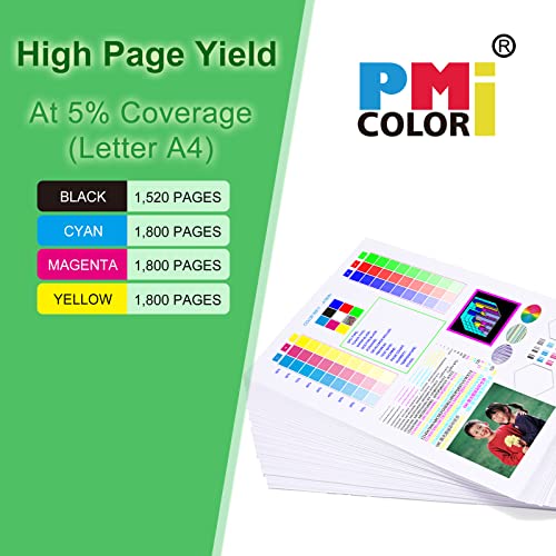 4-Pack Compatible HP 131A Black,Cyan, Magenta, Yellow Toner Cartridges Works with HP Pro 200 Color MFP M276nw,M251n,M251nw,M276n Printer Ink