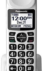 Panasonic KX-TGM420W + (3)KX-TGMA44W Amplified Cordless Phone with Digital Answering Machine Expandable upto 6 Handsets and Voice Volume Booster 40 dB