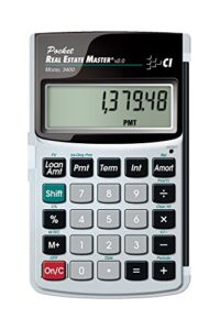 calculated industries 3400 pocket real estate master financial calculator