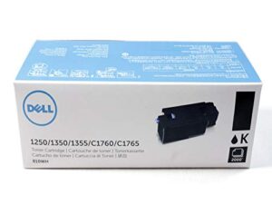 dell 810wh 1250 1350 1355 c1760 c1765 toner cartridge (black) in retail packaging, 1 size