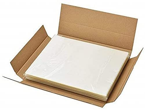 9527 Product Thermal Laminating Pouches 5 Mil Clear Letter Size Laminating Sheets - 8.9 X 11.4 Inch (100 pcs/Pack)