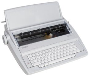 brother gx-6750 daisy wheel electric typewriter (renewed)