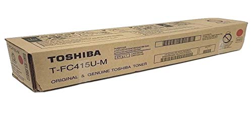 Toshiba T-FC415U-K T-FC415U-C T-FC415U-M T-FC415U-Y e-Studio 2515 3015 3515 4515 5015 Toner Cartridge Set (Black Cyan Magenta Yellow, 4-Pack) in Retail Packaging