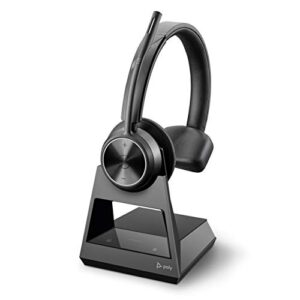 plantronics poly savi 7310 ultra-secure wireless dect headset system