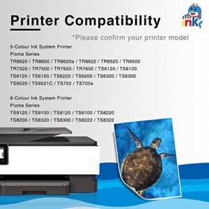 starink Compatible Ink Cartridge Replacement for Canon 281 XXL CLI-281XXL Color for TR8620 TR8520 TS9120 TR7520 TS8220 TS6120 TS6320 TS6220 TS8320 TR7500 TR8500 Printer(Cyan Magenta Yellow) 3-Pack