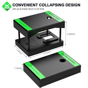 Mobile Film Scanner, 35mm Slide and Negative Scanner for Old Slides to Your Smartphone,Novelty Rugged Plastic Folding Slide Scanner with LED Backlight