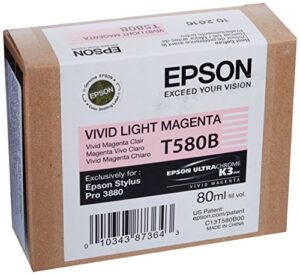 epson t580b ultrachrome k3 vivid light magenta cartridge ink