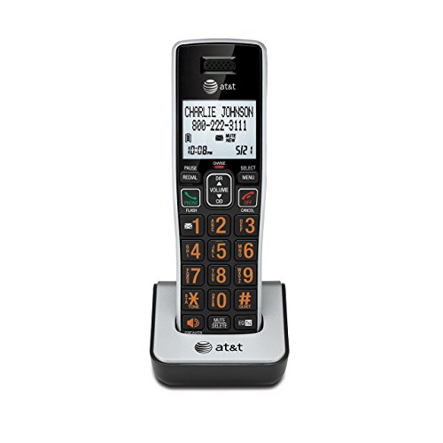 ATT CL82213 DECT 6.0 Expandable Cordless Phone System with Digital Answering Machine, Silver