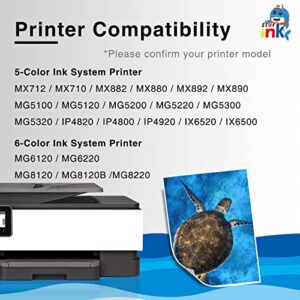 starink Compatible Ink Cartridge Replacement for Canon PGI-225 CLI-226 PGI225 CLI226 for Pixma MG5320 MG5220 MG6120 MG6220 MG8120 MX882 MX892 MX712 MX880 Printer(6 PGBK/3BK/3C/3M/3Y),18 Pack