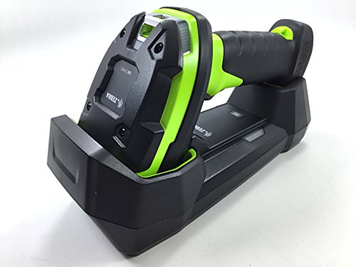 Zebra DS3678-ER (Extended Range) Ultra-Rugged Cordless 2D/1D Barcode Scanner/Linear Imager Kit, Bluetooth, FIPS, Vibration Motor, Includes Cradle, Power Supply and Heavy-Duty USB Cable (CBA-U42-S07)