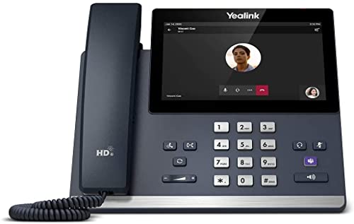 Yealink MP56-TEAMS Edition Desk IP Phone [5 Pack] 7 inch (800 x 480) capacitive Touch Screen, PoE, Power Adapter Not Included