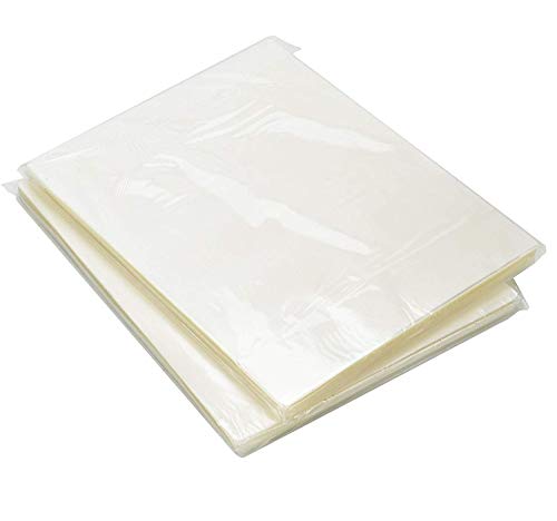 RBHK Thermal Laminating Pouches, 500-Pack, 8.9 x 11.4 inches, Letter Size Sheets, Clear, 3-Mil