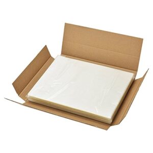 RBHK Thermal Laminating Pouches, 500-Pack, 8.9 x 11.4 inches, Letter Size Sheets, Clear, 3-Mil