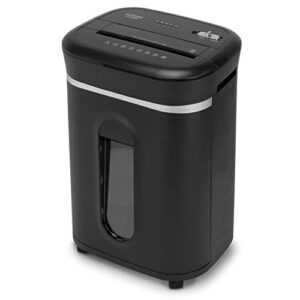 aurora au1800xa anti-jam 18-sheet crosscut paper/cd and credit card shredder/ 6-gallon pullout basket 30 minutes continuous run time