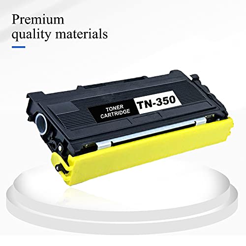 2 Pack TN350 Black Toner Cartridge Replacement for Brother TN-350 DCP-7010 7020 IntelliFax 2820 MFC-7220 7240 HL-2030 2040 Printer Toner.