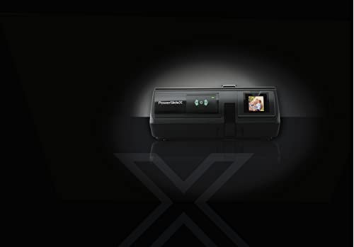 Pacific Image PowerSlide X 135 Slide Scanner. Auto Batch Scan Mounted Slides. Maximum 50 Slides/Batch Scan. 10000 dpi/48-bit Output. 4.2 Dynamic Dange. Mac/Pc.