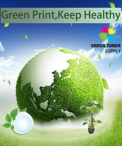 (2 Pack) Green Toner Supply Compatible Replacement for Dell S2830dn S2830 Toner Cartridge 2xBlack Work for Dell S2830dn S2830 Printer