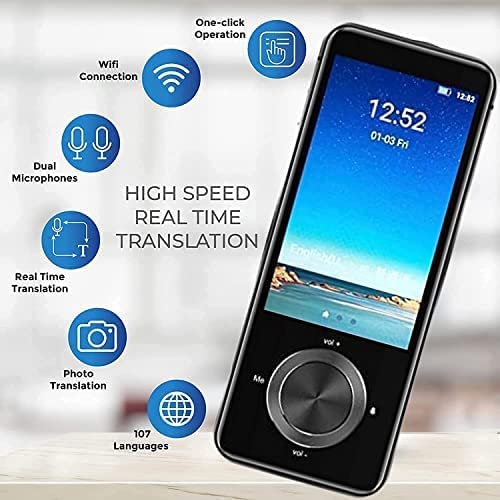 DoDoDuck 1 Language Translator Device, New 2023 Version. Best Offline 2 Way Translation in 1o Languages, 109 Online, Works with No Connectivity, Watch Video from OS-Reviews