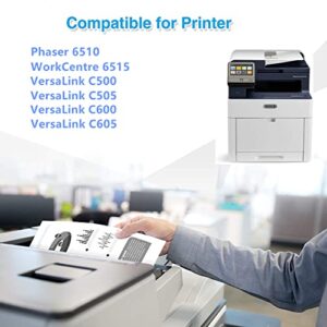 Compatible Phaser 6510 WorkCentre 6515 Waste Toner Box Container for Xerox Phaser 6510 WorkCentre 6515 VersaLink C500 C505 C600 C605 (Part#108R01416)