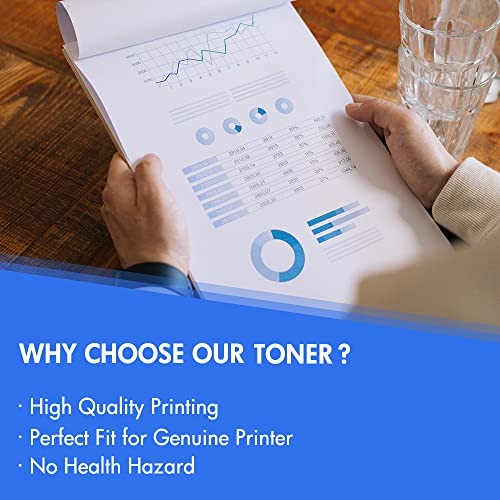 TN223 BK/C/M/Y MFC-L3770CDW Toner 4Pack: Compatible Toner Cartridge Replacement for Brother TN-223 TN 223 TN227 Work with HL-L3270CDW HL-L3210CW HL-L3290CDW MFC-L3710CW MFC-L3750CDW Printer