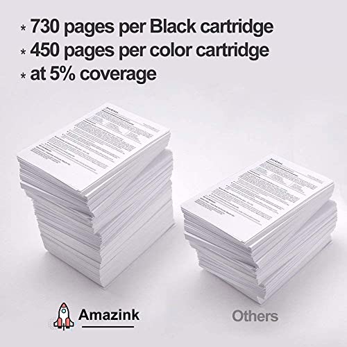 (5 Pack) Canon PGi-250XL / CLi-251XL Compatible Replacement Ink Cartridges. Works with PIXMA MX922 MX920 IP7220 IP8720 MG7520 MG6320 Printers. 5 Pack (PG Black, Black, Cyan, Magenta, Yellow)