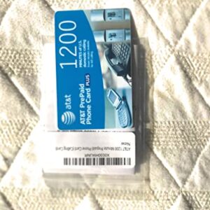 AT&T 1200 Minute Prepaid Phone Card (Calling Card)