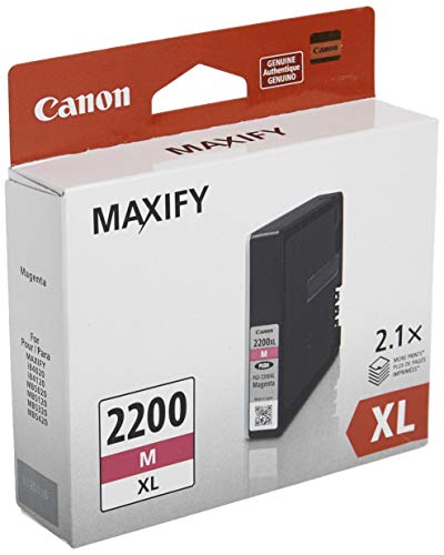 Canon PGI-2200XL Magenta Ink Tank Compatible to IB4120, MB5420, MB5120, IB4020, MB5020, MB5320