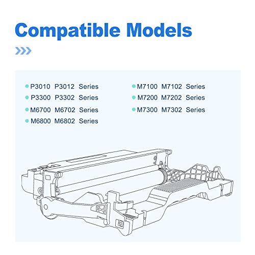 Pantum Toner Cartridge DL-410 Drum Unit Works M7102, M7202, M6802, P3012, P3302, M6702 M7302 Series Monochrome Laser Printer, Yields up to 12,000 Pages