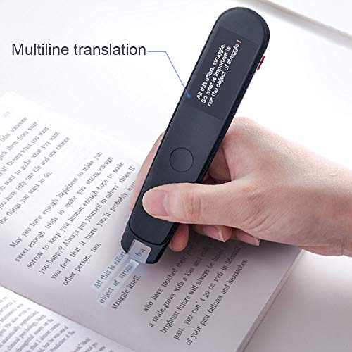 youdao Electronic Language Translator Device Dictionary Pen 2 Portable Scanning Translator for Language Learners Scanning Reading Pen (English Interface)(Need to be Charged to 100% at First use)