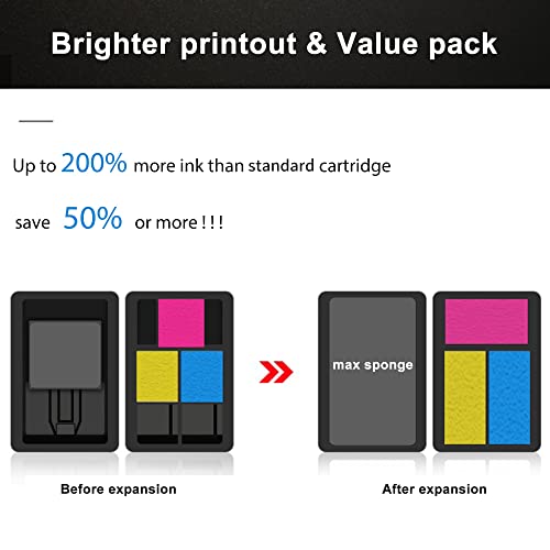 PG-240XL/CL-241XL Compatible Ink Cartridges Replacement for Canon 240XL 241XL,Remanufactured 240XL 241XL Combo Pack Use to Canon PIXMA MG3620 TS5120 MG3520 MG2120 MX452 MX472 Printer ( 1Black 1Color)