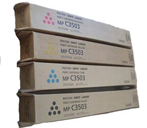 ricoh brand oem mp c3503 toner high yield set