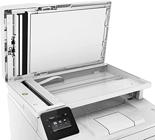 HP Laserjet Pro MFP M227fdw Monochrome All-in-one Wireless Laser Printer, Print&Copy&Scan&Fax, 1200x1200 dpi, 30 ppm, Duplex & Mobile Printing, 2.7" Color Touchscreen Display, Lanbertent Printer Cable