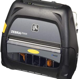 Zebra Technologies ZQ52-AUE0000-00 Thermal Printer, Portable, ZQ520, 4" Size, Bluetooth 4.0, 203 DPI (Renewed)