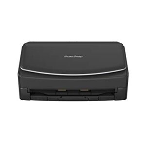 Fujitsu ScanSnap iX1500 Color Duplex Document Scanner with Touch Screen for Mac and PC (Black Model, 2020 Release)