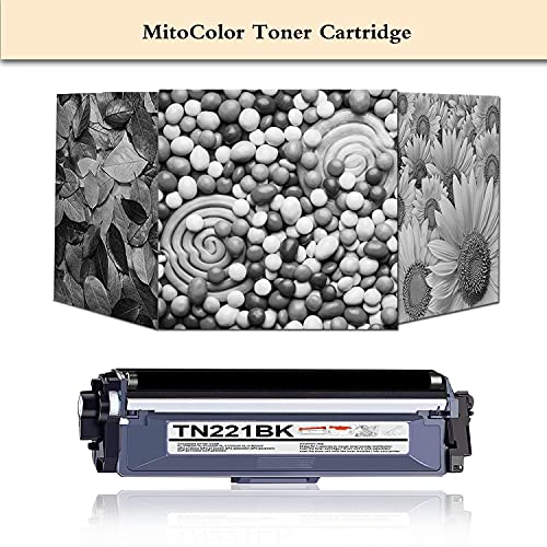 2-Pack TN221BK TN-221 Black Toner Cartridge Replacement for Brother TN221 TN-221BK MFC-9130CW HL-3170CDW HL-3140CW MFC-9330CDW Printer