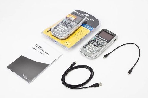 Texas Instruments TI-84 Plus Silver Edition Graphing Calculator, Silver (Renewed)