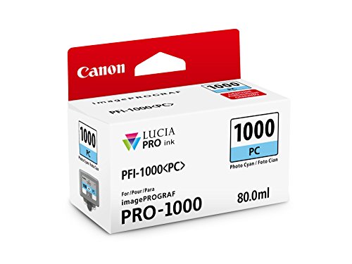 CanonInk Lucia PRO PFI-1000 Photo Cyan Individual Ink Tank