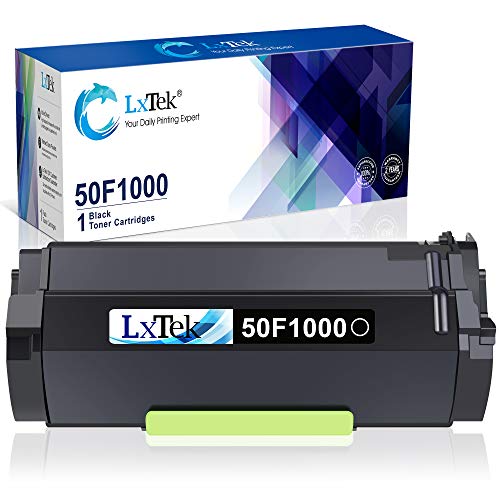 LxTek Compatible Toner Cartridge Replacement for Lexmark 50F1000 to use with MS610dn MS510dn MS415dn MS610de MS310d MS312dn MS410dn MS310dn MS410d Printers (Black, 1 Pack)