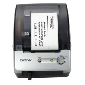 brother p-touch ql-500 manual-cut pc label printing system