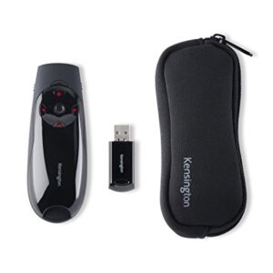 Kensington Expert Wireless Presenter with Red Laser Pointer and Cursor Control (K72425AM)