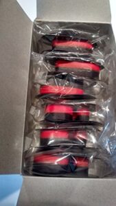 compatible universal calculator spool epc b / r black and red ribbons, works for casio dr 210 hd, casio dr 210 ht, casio dr 210 tm, casio dr 220, package of 6