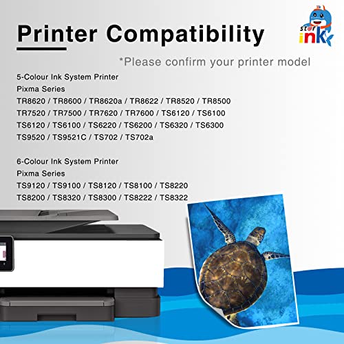 st@r ink TR8620a Ink Cartridges Compatible Replacement for Canon 280 281 XXL 280XXL 281XXL for Pixma TR8620 TR8622 TR8622a TR8520 TR7520 TS6320 TS6220 TS6120 TR8500 TR8600 Printer, 15-Pack