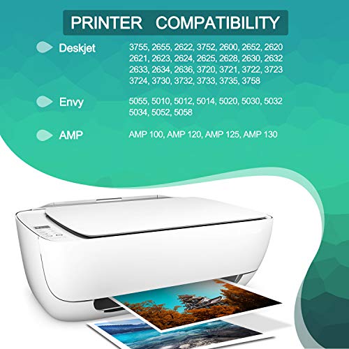 GREENBOX Remanufactured Ink Cartridge Replacement for HP 61XL 61 XL for HP Envy 4500 5530 5534 5535 Deskjet 2540 1000 1010 1512 1510 3050 Officejet 4630 2620 4635 Printer (1 Tri-Color)