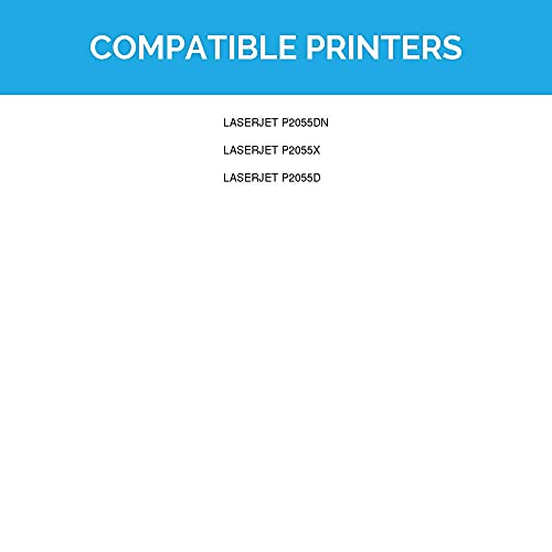 LD Products Compatible Toner Cartridge Replacements for HP 05X CE505X for use in HP Laserjet p2035, P2035n, P2055d, P2055dn & P2055X (Black, 2-Pack)