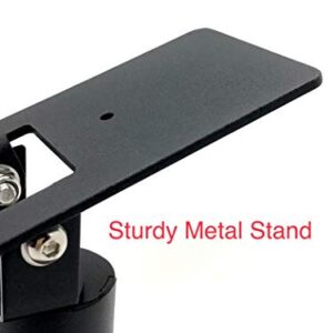 Sturdy Metal Swivel Stand for Verifone MX915 Credit Card Machine - Complete Kit with Adhesive Glue Pad and Hardware