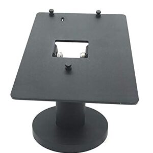 Sturdy Metal Swivel Stand for Verifone MX915 Credit Card Machine - Complete Kit with Adhesive Glue Pad and Hardware