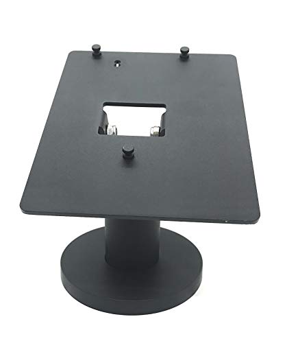 Sturdy Metal Swivel Stand for Verifone MX915 Credit Card Machine - Complete Kit with Adhesive Glue Pad and Hardware